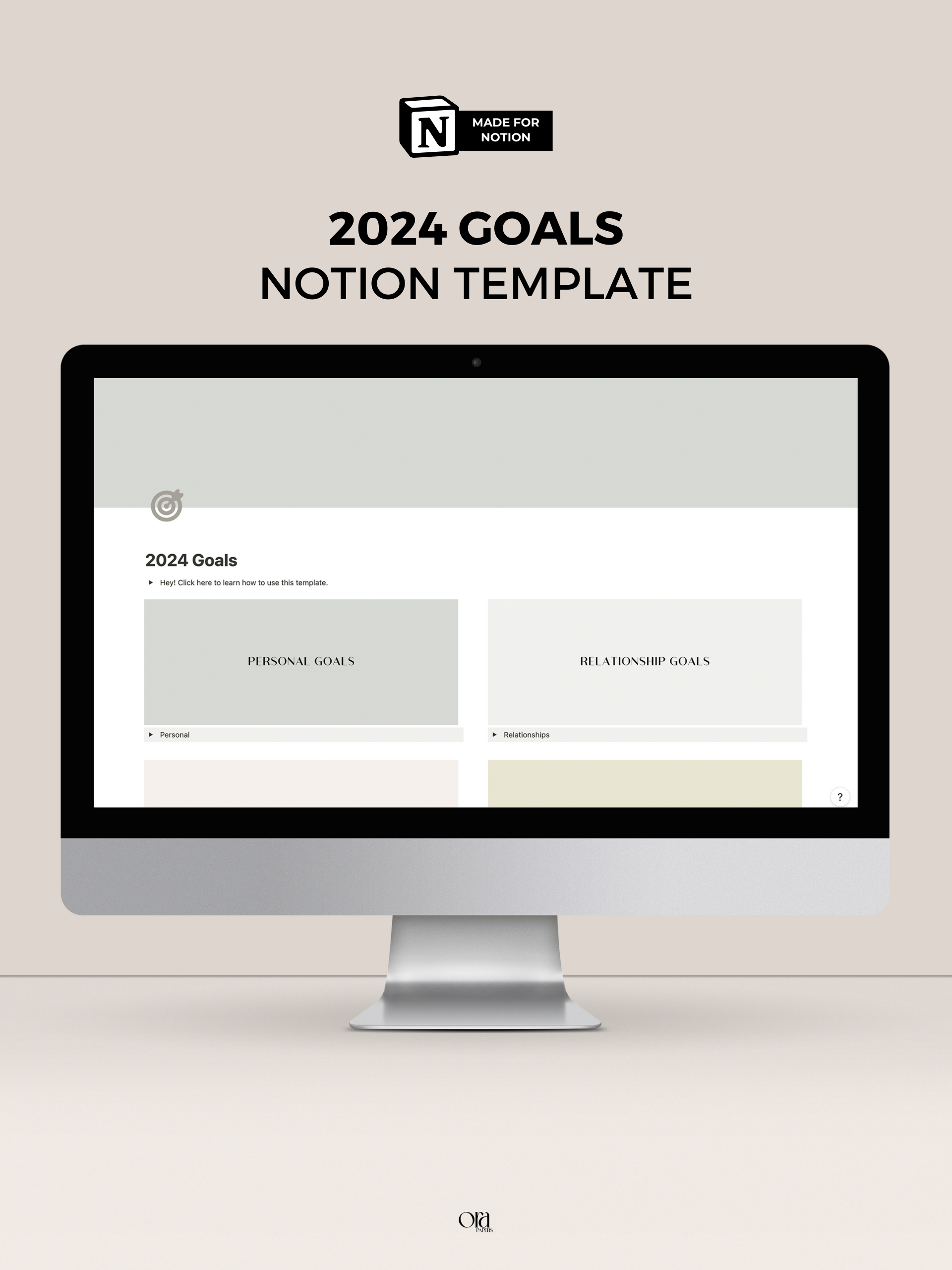NOTION TEMPLATES – Ora Papers