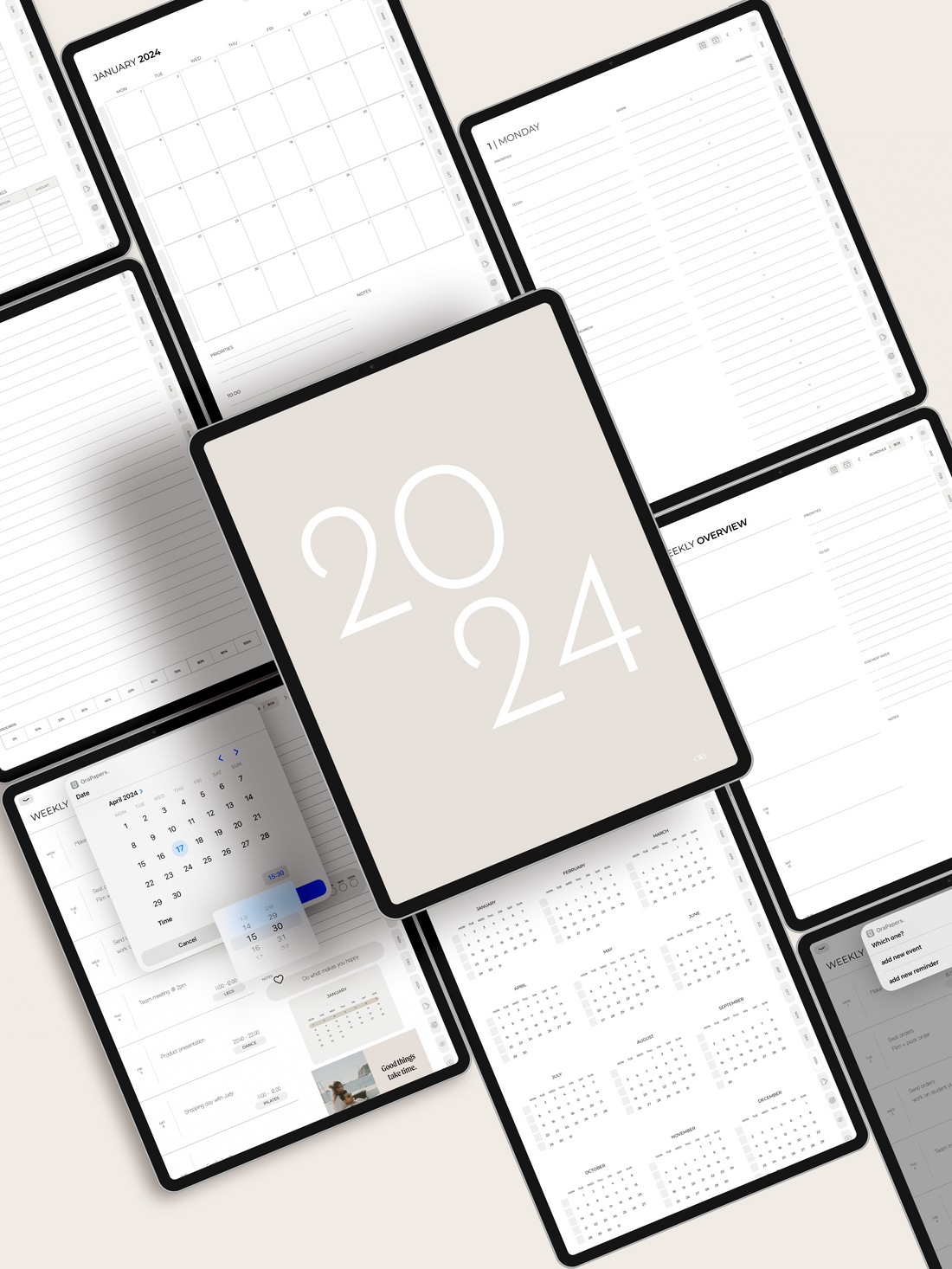 ORA PAPERS DIGITAL PLANNERS & JOURNALS – Ora Papers